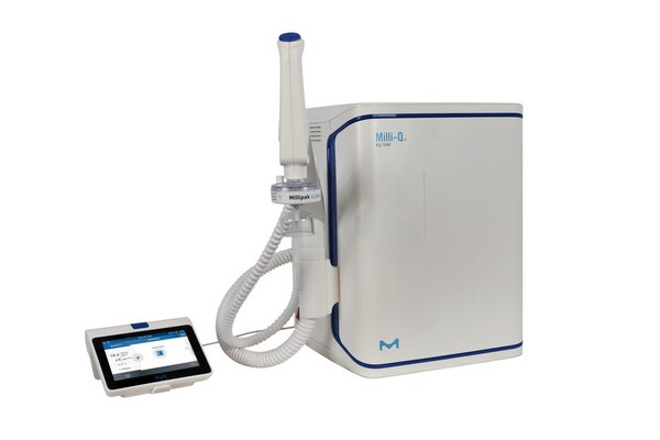 Milli-Q® EQ 7016 ultrapure water system with touchscreen | ZEQ7016T0C